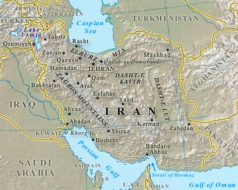 IRAN - Geography of Iran